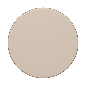 Brown Light Beige Earthy Pastel Color Simple Minimal PopSockets Swappable PopGrip