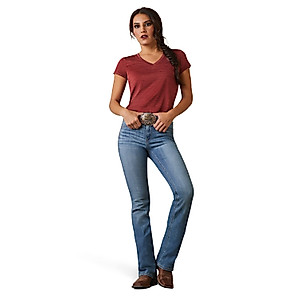 Ariat Female Laguna Patriot T-Shirt Pomegranate X-Large