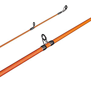 Abu Garcia 6'6" Max STX Fishing Rod and Reel Baitcast Combo, 1-Piece Rod, Size LP Reel, Left Reel Handle Position, Lightweight Graphite Frame, MagTrax Brake System