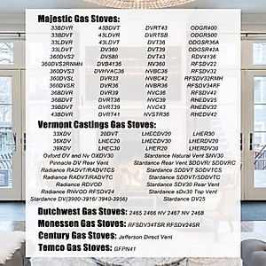 10002264 Propane & Natural Gas Fireplace Pilot Assembly, Include Pilot Tube, Thermocouple, Thermopile, and Ignitor Wire. Used for Fireplaces and Stoves.
