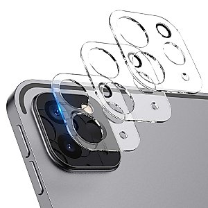 Tensea [3 Pack] for iPad Pro 12.9 11 2020 & 2021 Camera Lens Screen Protector, Anti-Overexposure Design, Tempered Glass iPad Pro 12.9 11 inch Screen Protector for Camera Lens, HD Clear, 3 Pack
