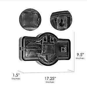 Mopar Hemi Garage - Licensed Reproduction Vintage Advertising Marquee Sign - Battery Powered LED Neon Style Light - 17 x 10 x 3 Inches