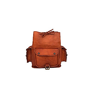 Vintage Leather Backpack For Women/Teen Girls Rucksack, Small 12 Inch Leather Handbag