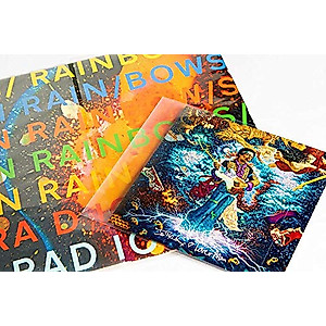 Skywin Vinyl Record Sleeves - 3 Mil Thick 100 Record Sleeves Outer Preserve Vinyl Records Protect from Dust and Scratches, Transparent Vinyl Outer Sleeves Showcase Album Cover Art (7 inch, 100 Pack)