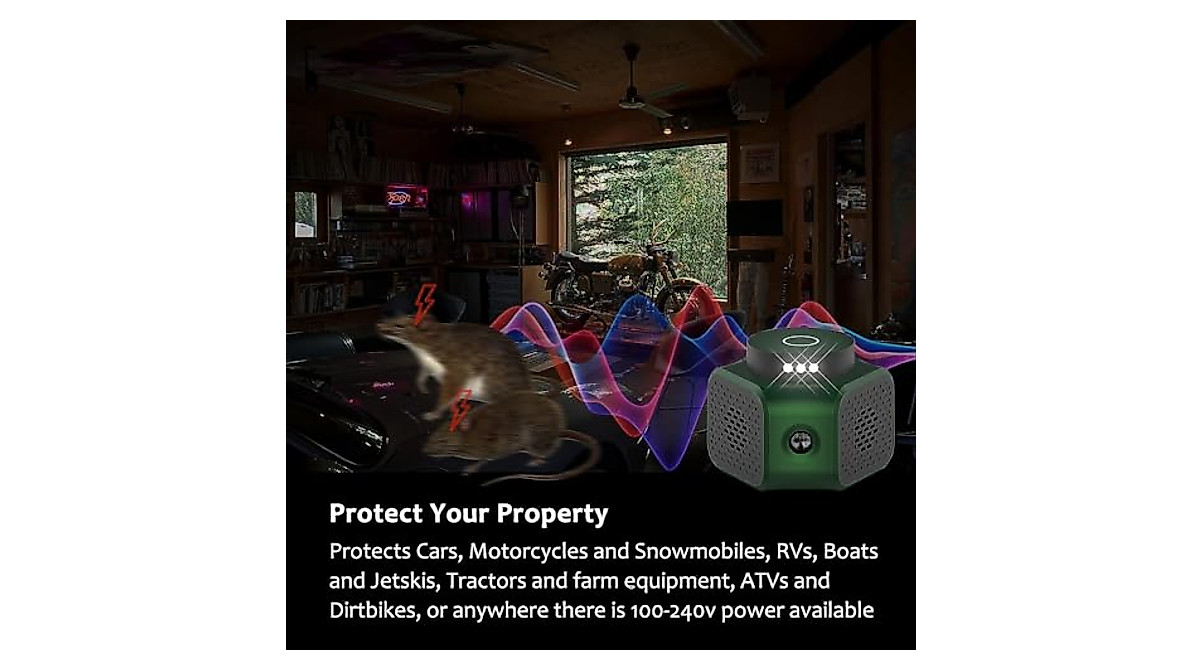 Ultrasonic Mice Repellent Plug-ins for Indoor Use