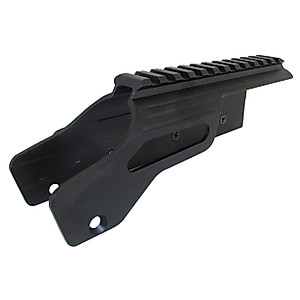 TacStar Industries 1081029 Shotgun Rail Mount, W/Sidesaddle Mossberg, 6,Black