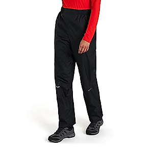 Berghaus Women's Deluge Waterproof Overpants, Jet Black, Size 8/Regular