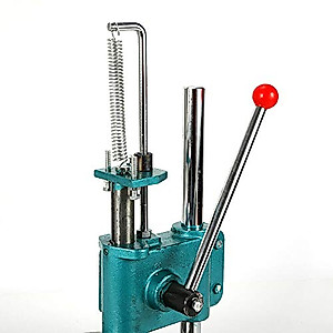 Stainless Steel Manual Press Machine, Commercial 9.5" Press Plate Pastry Press Machine Dough Sheet Crust Press for Making Chapati,Pizza