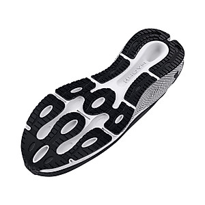 Under Armour Womens HOVR Machina 3 CN Synthetic Textile Black White Trainers 8 US