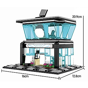 General Jim's Modular City Retail Cell Phone Building Blocks Store | Urban Electronics Emporium Building Set