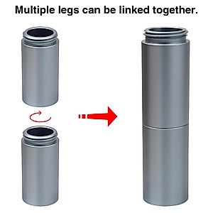 4Pcs Laser Engraver Riser Raiser Footpads Compatible with xTool D1 and D1 Pro Laser Cutter and Engraver Machine (Gray)