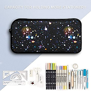 Sparkly and Festive Pencil Case Pencil Pouch Coin Pouch Cosmetic Bag Office Stationery Organizer