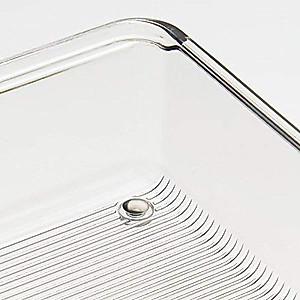 INTERDESIGN 52530 Linus Organizer, 3.2 by 12.8-Inch, Clear