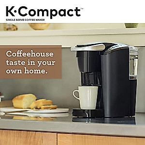 Keurig K-Compact Single-Serve K-Cup Pod Coffee Maker, Black