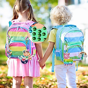 27 Pcs Kids Diamond Painting Art Crafts for Kids Diamond Painting Kits Unicorn Mermaid Dolphin Diamond Stickers Painting Suncatchers with Keychain Diamond Art Christmas Gift for Girls Boys Ages 3-12