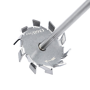 4E's USA Dissolver Stirring Rod for Overhead Stirrer Mixer