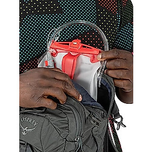 Osprey Syncro 12L Men's Hiking Backpack with Hydraulics Reservoir, Coal Grey, One Size