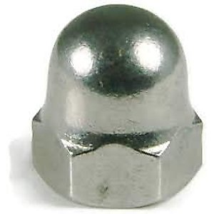 3/4"-10 Acorn Cap Nuts, 18-8 Stainless Steel, Plain Finish, Qty 5 - by Fastener Depot, LLC