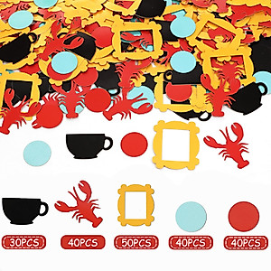 200Pcs Friends TV Show Confetti for Birthday, Bachelorette, Bridal Shower Decorations, Friends TV Show Table Decoration