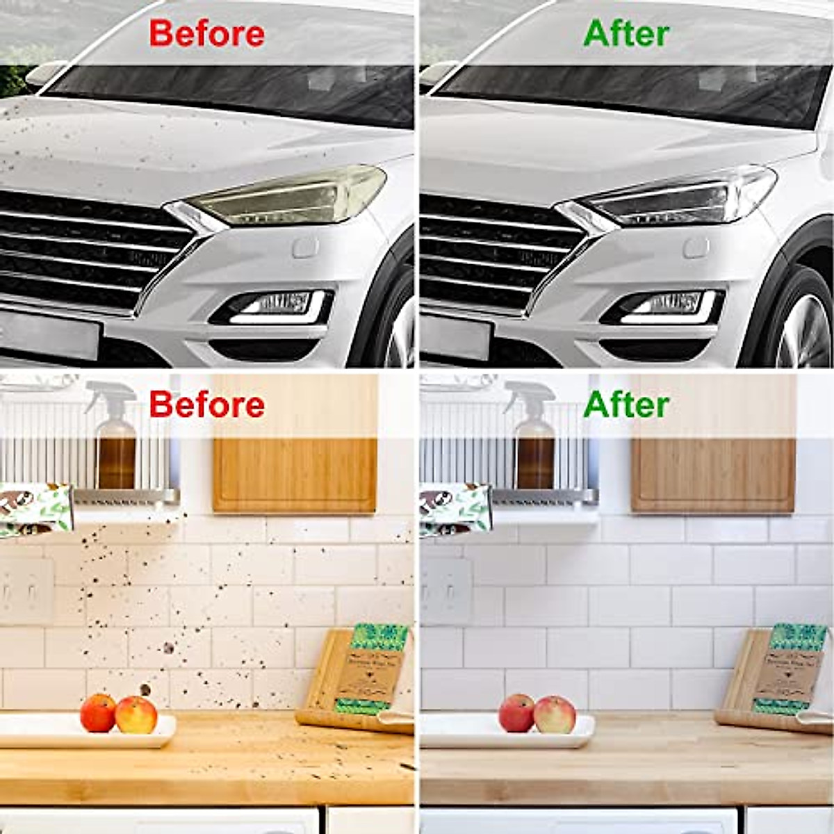 7 PCS 3 Inch Wool Polishing Buffing Pad, Polishing Buffing Wheel with Hook and Loop Back for Drill Buffer Attachment with M10 Drill Adapter Car Buffer Polisher Kit for Car Polishing, Waxing, and More