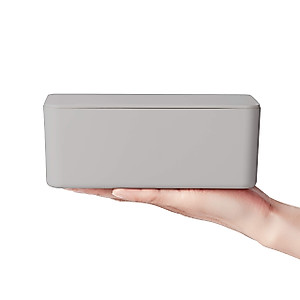 Ophobay Baby Wipes Dispenser, Baby Wipes Case Holder Keeps Diaper Wipes Fresh Wipe Container with Seal Design Grey