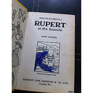 Rupert and Edward at the Circus - Rupert Little Bear Library (Woolworth) No. 04