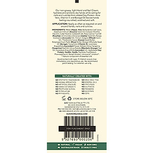 Sukin - Hand & Nail Cream, Signature Collection for Dry Hands, 4.23 fl oz 125 mL