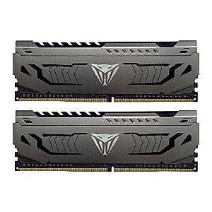 Patriot Viper Steel DDR4 RAM 16GB (2X8GB) 4000MHz CL16 UDIMM Desktop Gaming Memory Kit - PVS416G400C6K