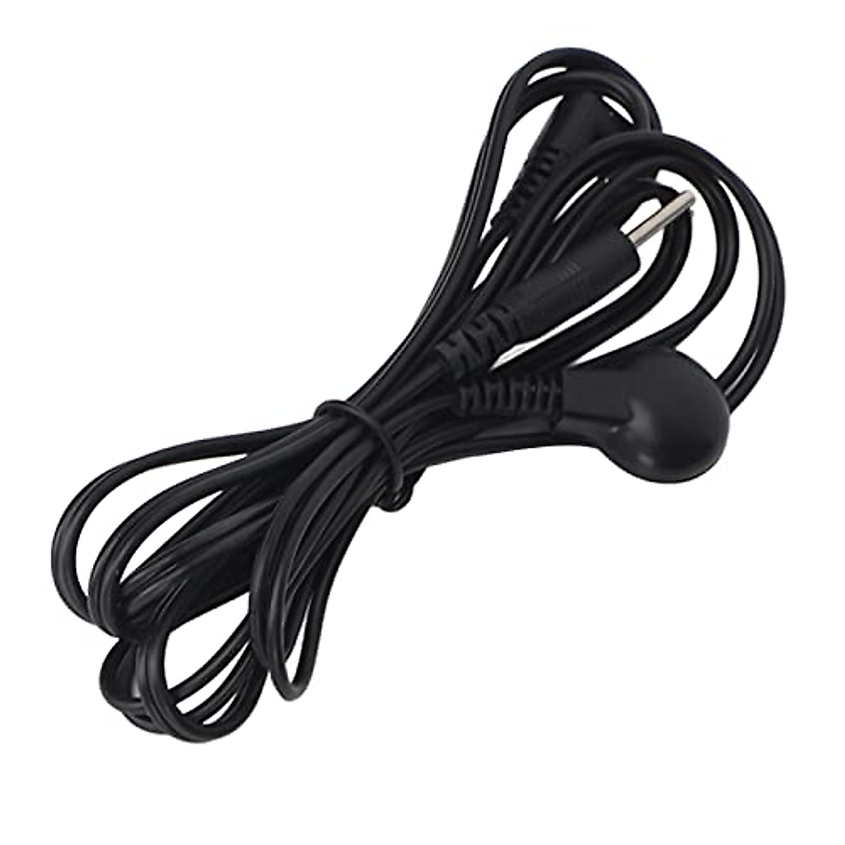 Demeras TENS Wire, Black 5pcs Safe Flexible Professional Portable Electrode Wire for Therapeutic Machine