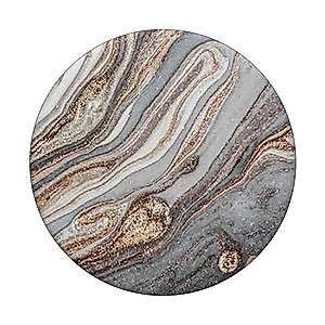 Grey Shades Gentle Wind Illustration Pattern Phone Popper PopSockets Standard PopGrip