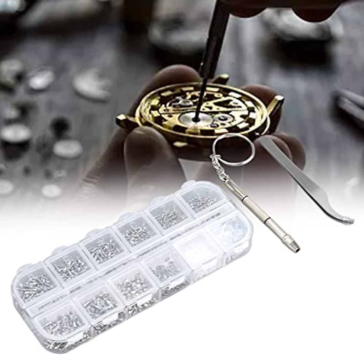 Okuyonic Repair Screws Set, Reliable Convenient Glasses Screws for Tablet