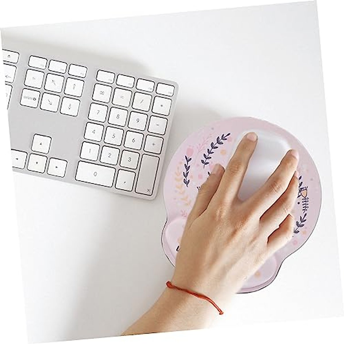 Pad with Wrist Rest 1pc Silicone Wrist Pad Wrist Rest Pad Gaming Mat Computer Mouse Pad Gel Mouse Pad Wrist Mouse Pad Mouse Base Wrist Rest Mouse Pad Koala Pattern Mouse Pad