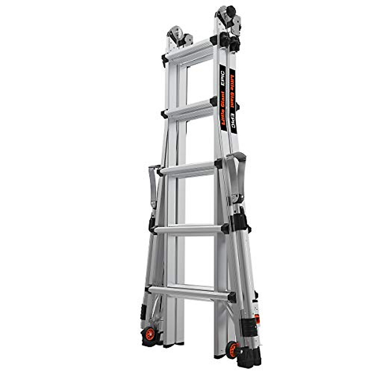 Little Giant Ladders, Epic, M22, 22 foot, Multi-Position Ladder, Aluminum, Type 1A, 300 lbs weight rating, (16822-818)