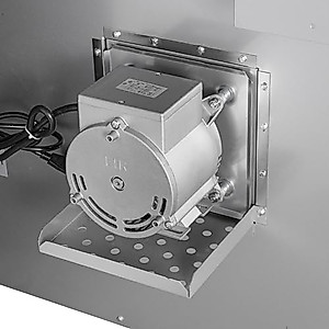 KoolMore 38 in. Full-Size Double Commercial Natural Gas Convection Oven 108,000 BTU With Stacking Kit in Stainless-Steel (KM-DCCO54-NG)