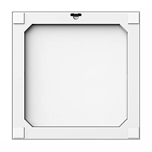 Trends International Gallery Pops Bluey - Dad, Mum, Bluey and Bingo Wall Art, White Framed Version, 12'' x 12''