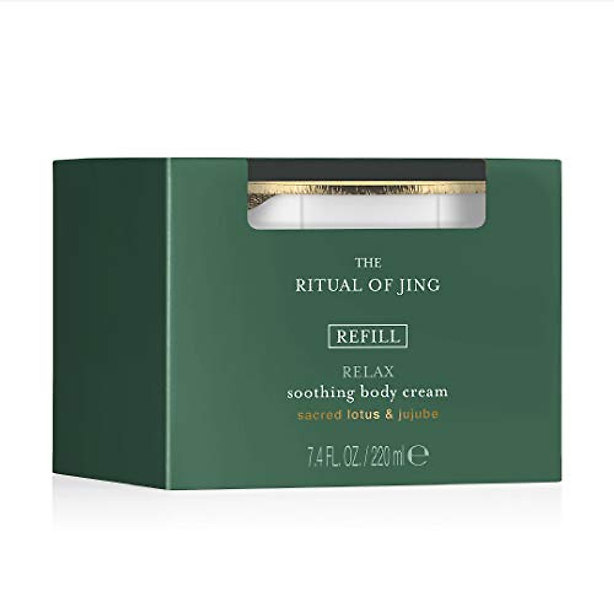 RITUALS Jing Calming Body Cream Refill - Nourishing Body Cream with Sacred Lotus & Jujube - 7.4 Fl Oz