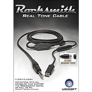 Ubisoft Rocksmith Real Tone Cable Ps3 ,Xbox 360 ,Pc *New*