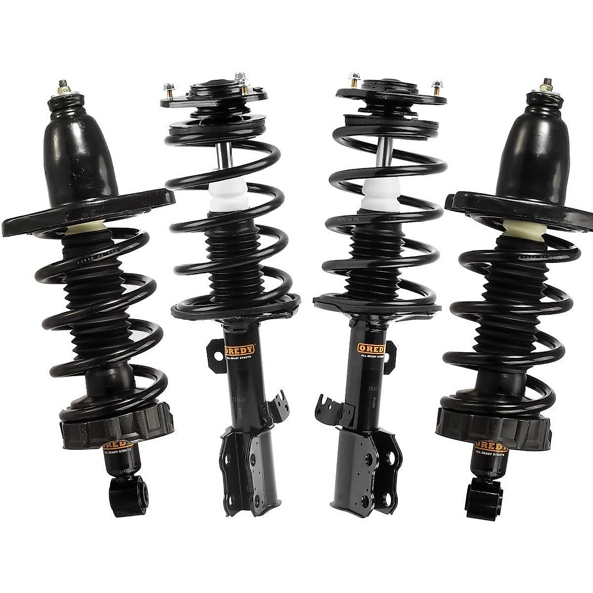 OREDY 4PC Full Set Front Rear Struts Assembly Replacement for 2006-2014 Honda Ridgeline AWD 15123 15124 11505 11506