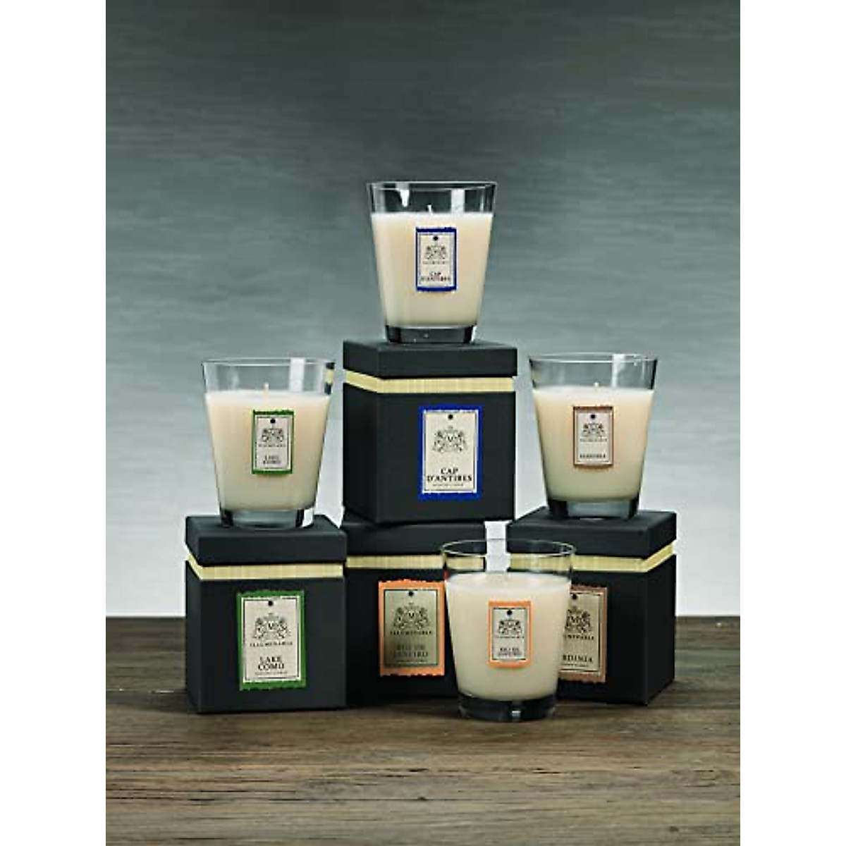 ZODAX Illuminaria Collection Scented Candle Small Glass Jar in Gift Box (Rio de Janeiro) - 340 GR/12 OZ