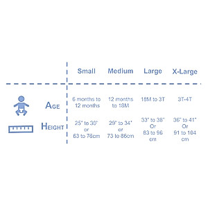 1st Laugh 100% Cotton Muslin Baby Sleeping Sack Bag, for Boy and Girl (Deer, Large)