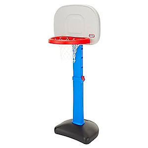 Little Tikes Easy Score Basketball Set, Blue, 3 Balls - Amazon Exclusive, 23.75 x 22 x 61 inches