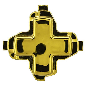 Colorful Buttons Set for XBOX ONE Elite Controller, Game LB RB LT RT Screwdriver Kit Replacement Part Tool(Gold)