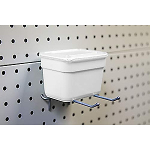 ArtBin 6970AG Bins with Lids 3-Pack, [3] Small Art & Craft Organizer Boxes, White with Clear Lids