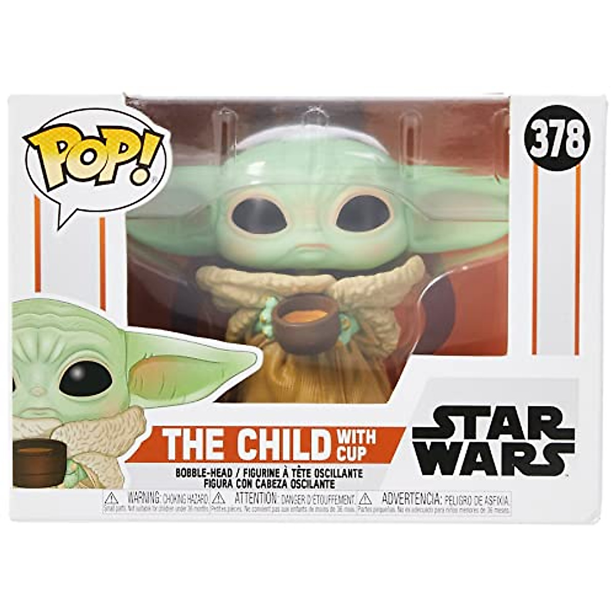 Funko Pop! Star Wars: The Mandalorian - The Child with Cup