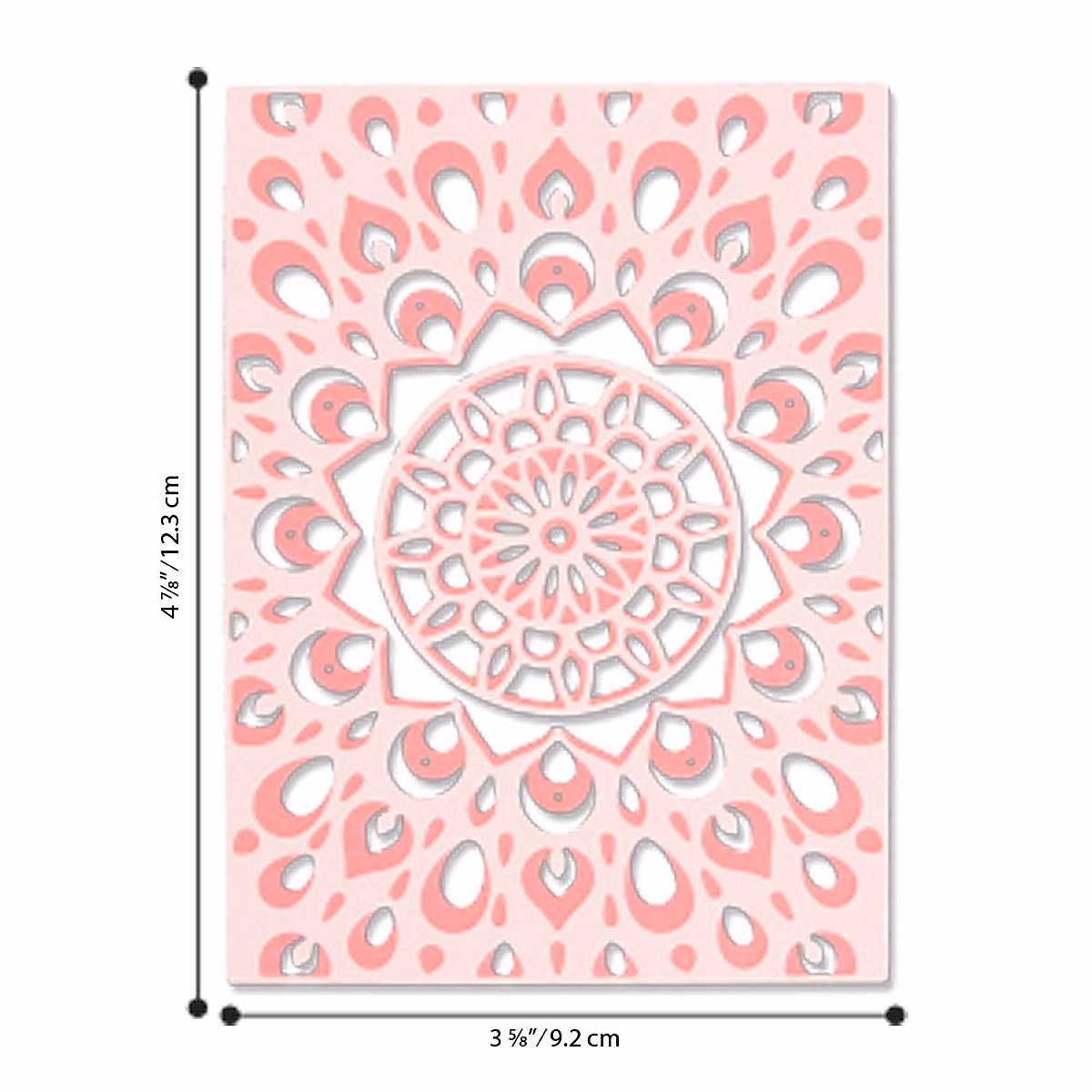 Sizzix Thinlits Die Set 4 Pack , Kaleidoscope Layers Cutting dies, Multicolor