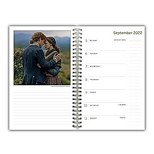 Outlander 2023 Weekly & Monthly Planner, 16-Month Engagement Calendar: September 2022 - December 2023, 6" x 9"