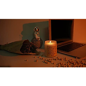 Lavender Scented Candle - Get Well Soon Gifts for Women After Surgery - Get Well Gifts for Women - Feel Better, Divorce, Grieving, Condolence, Sorry for Your Loss, Cancer Gifts for Women