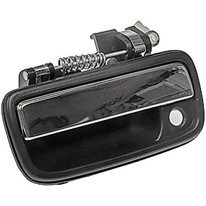 Dorman 768MX Front Driver Side Exterior Door Handle Compatible with Select Toyota Models, Black and Chrome