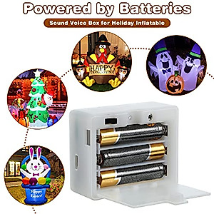 16M Sound Box for Stuffed Animals, 960 Seconds Push Button Sound Box for St Patrick's Day Voice Gifts, Craft, Toy Doll Inflatables, USB Voice Playing Button Device for Baby Audio Message Bear Doll