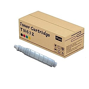 RIOMAN TN612 Toner Cartridge Compatible Replacement for Konica Minolta TN612 to Use with Bizhub C6500 C6501 C5500 C5501 Toner Printer Black
